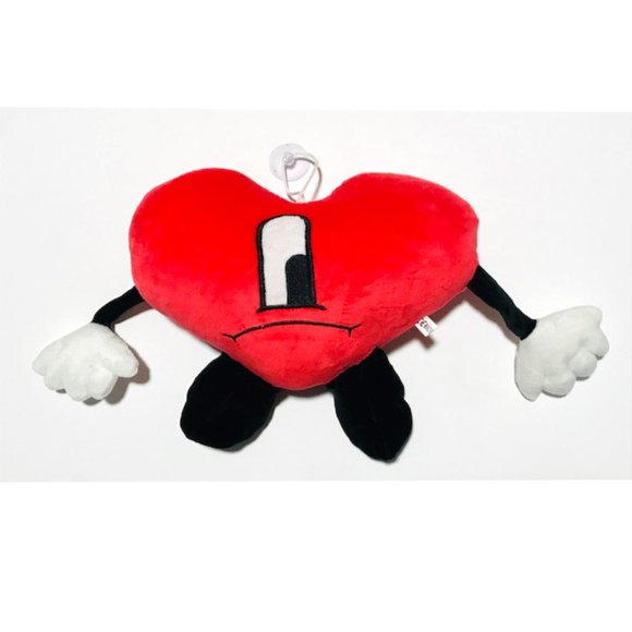 Toys | Bad Bunny Plush Stuffed Holiday Pillow Gift Toy Red | Poshmark
